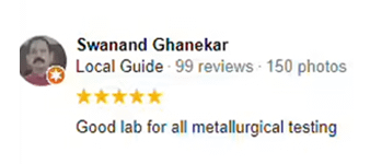 Metal testing Certificate in 24 Hours in Thane