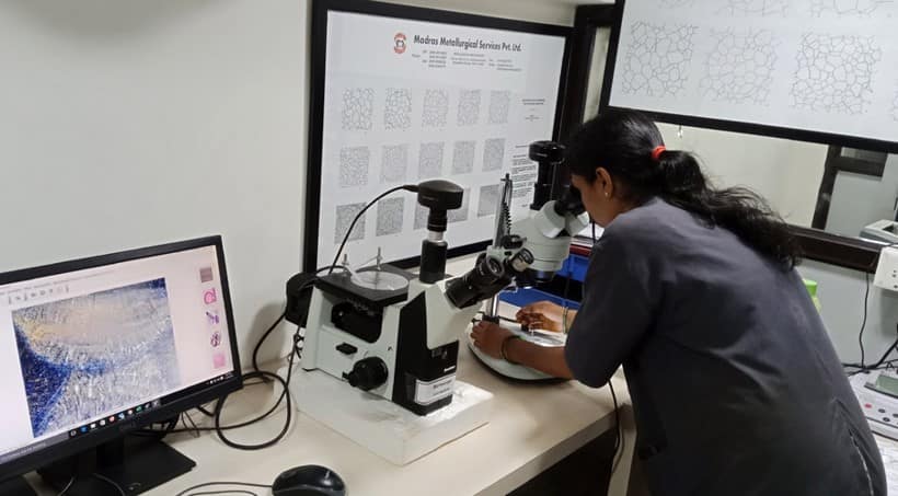 Metallurgical Testing Services in Rabale